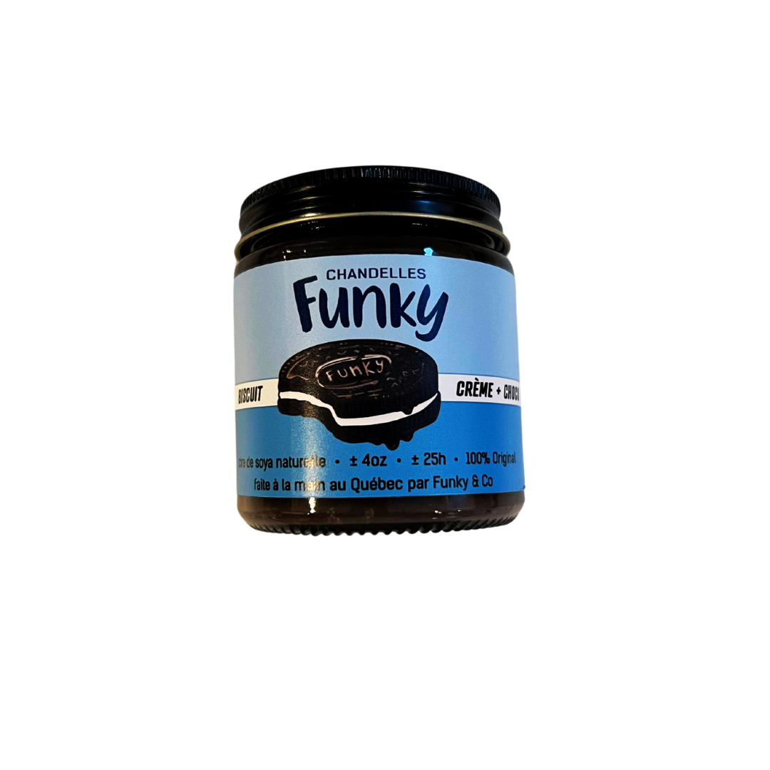 Chandelle Funky - Oreo – Boucles et bonbons