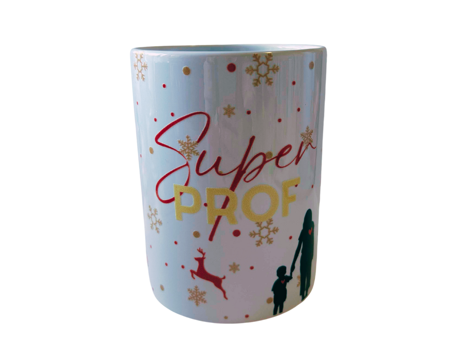 Tasse - Super prof – Boucles et bonbons